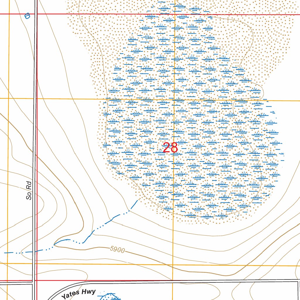 Mills East, NM FSTopo Map by US Forest Service - Topo | Avenza Maps