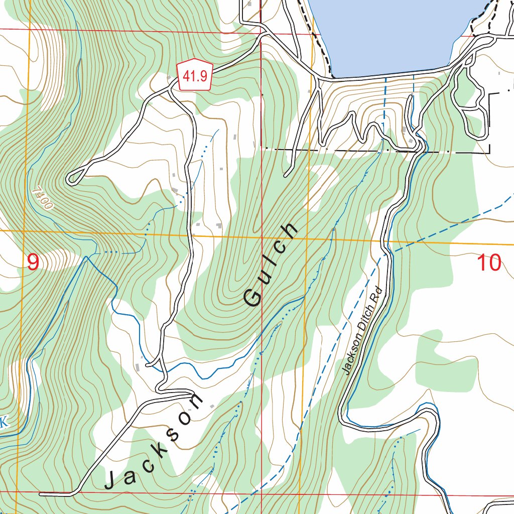 Millwood, CO FSTopo Map by US Forest Service - Topo | Avenza Maps