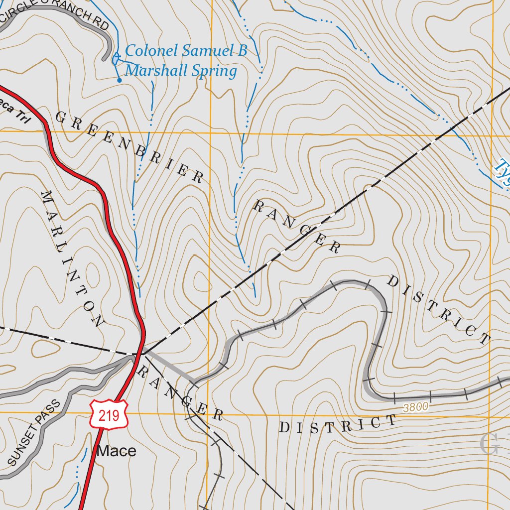 Mingo, WV FSTopo Map by US Forest Service - Topo | Avenza Maps