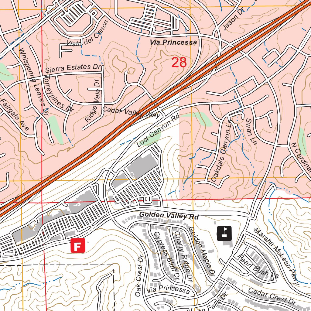Mint Canyon, CA FSTopo Map by US Forest Service - Topo | Avenza Maps