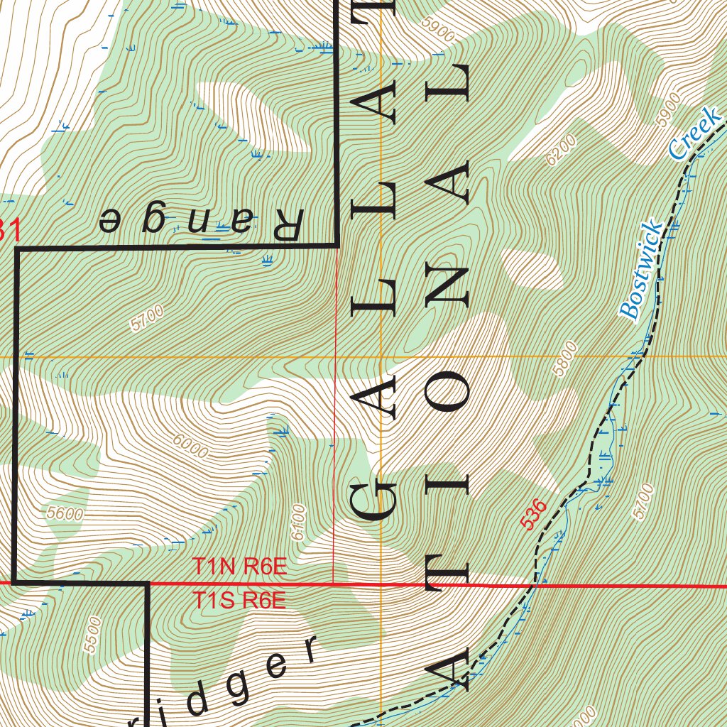 Miser Creek, MT FSTopo Map by US Forest Service - Topo | Avenza Maps