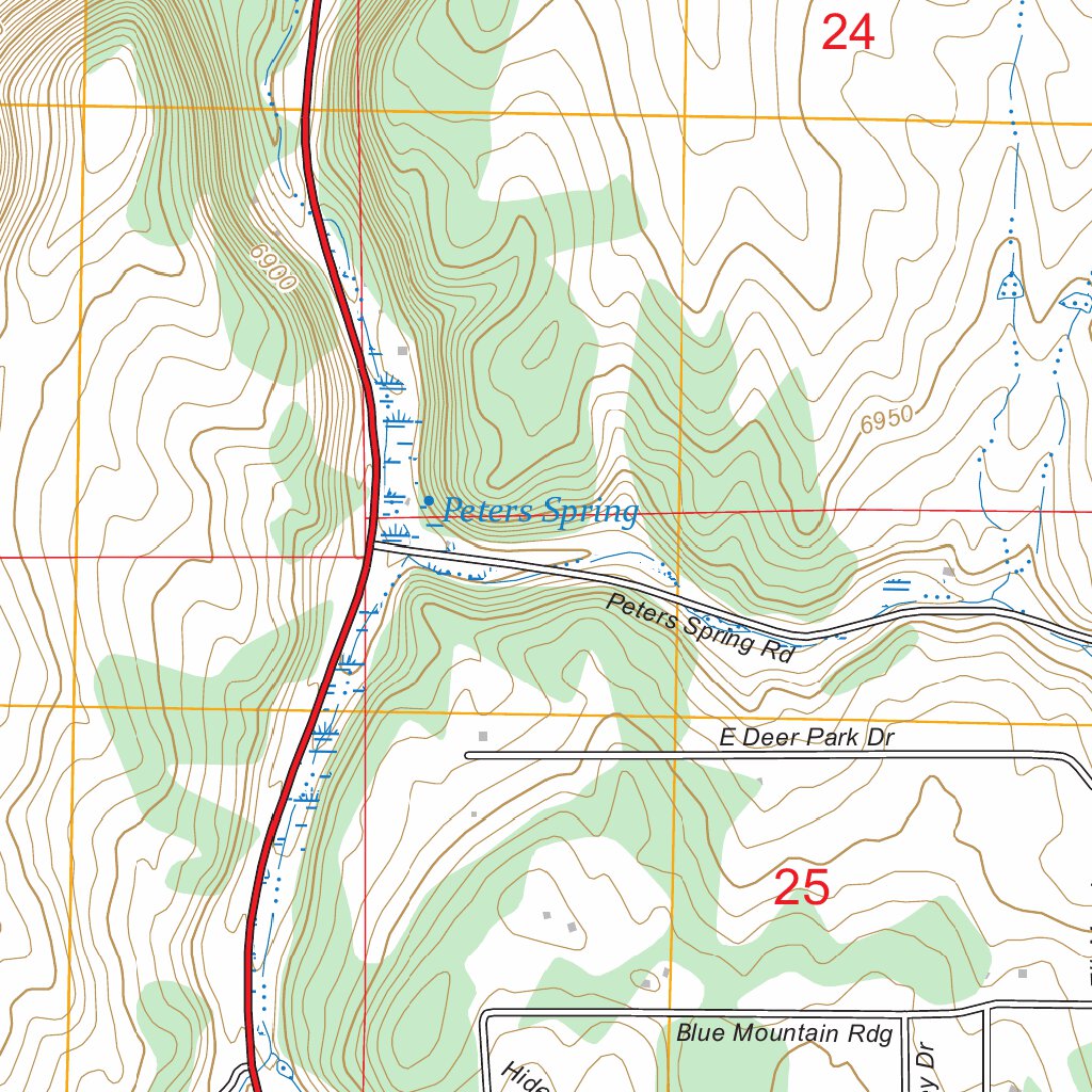 Monticello North, UT FSTopo Map by US Forest Service - Topo | Avenza Maps
