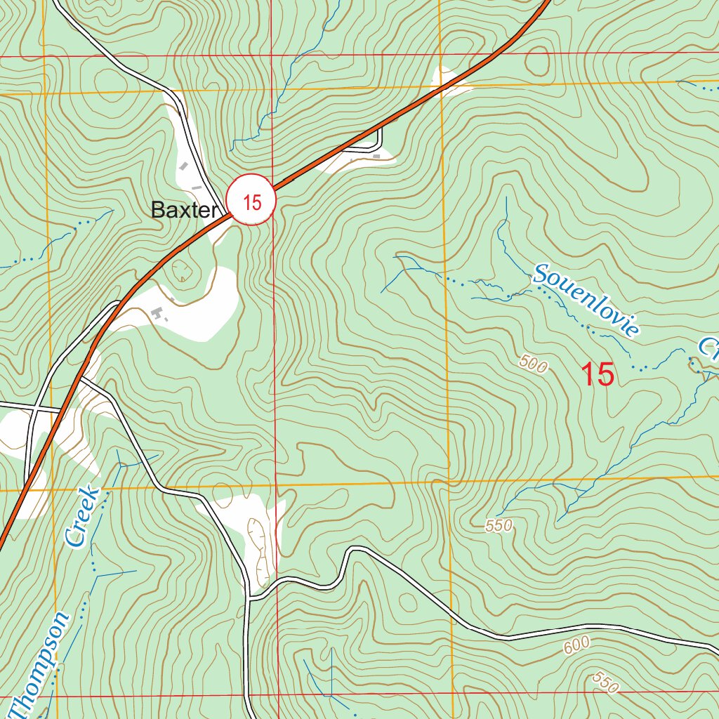 Montrose North, MS FSTopo Map by US Forest Service - Topo | Avenza Maps