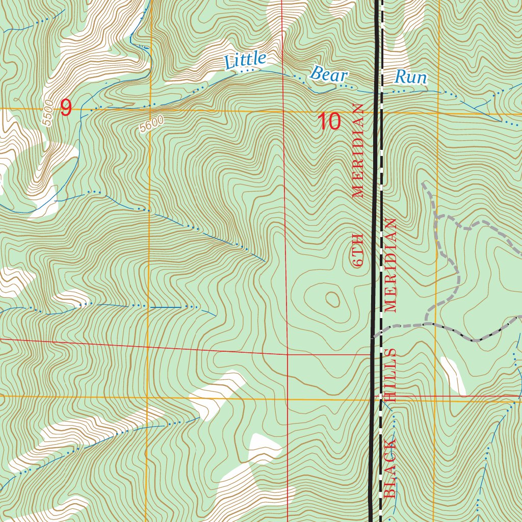 Moon, SD-WY FSTopo Map by US Forest Service - Topo | Avenza Maps