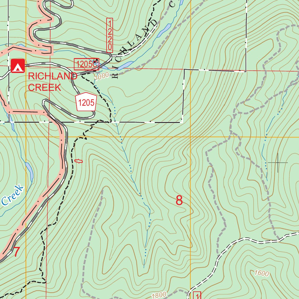 Moore, AR FSTopo Map by US Forest Service - Topo | Avenza Maps