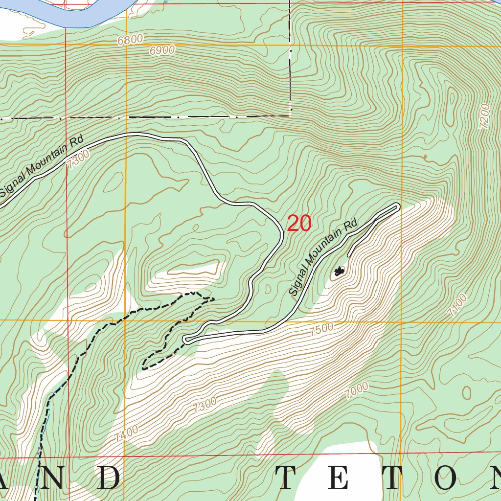 Moran, WY FSTopo Map by US Forest Service - Topo | Avenza Maps