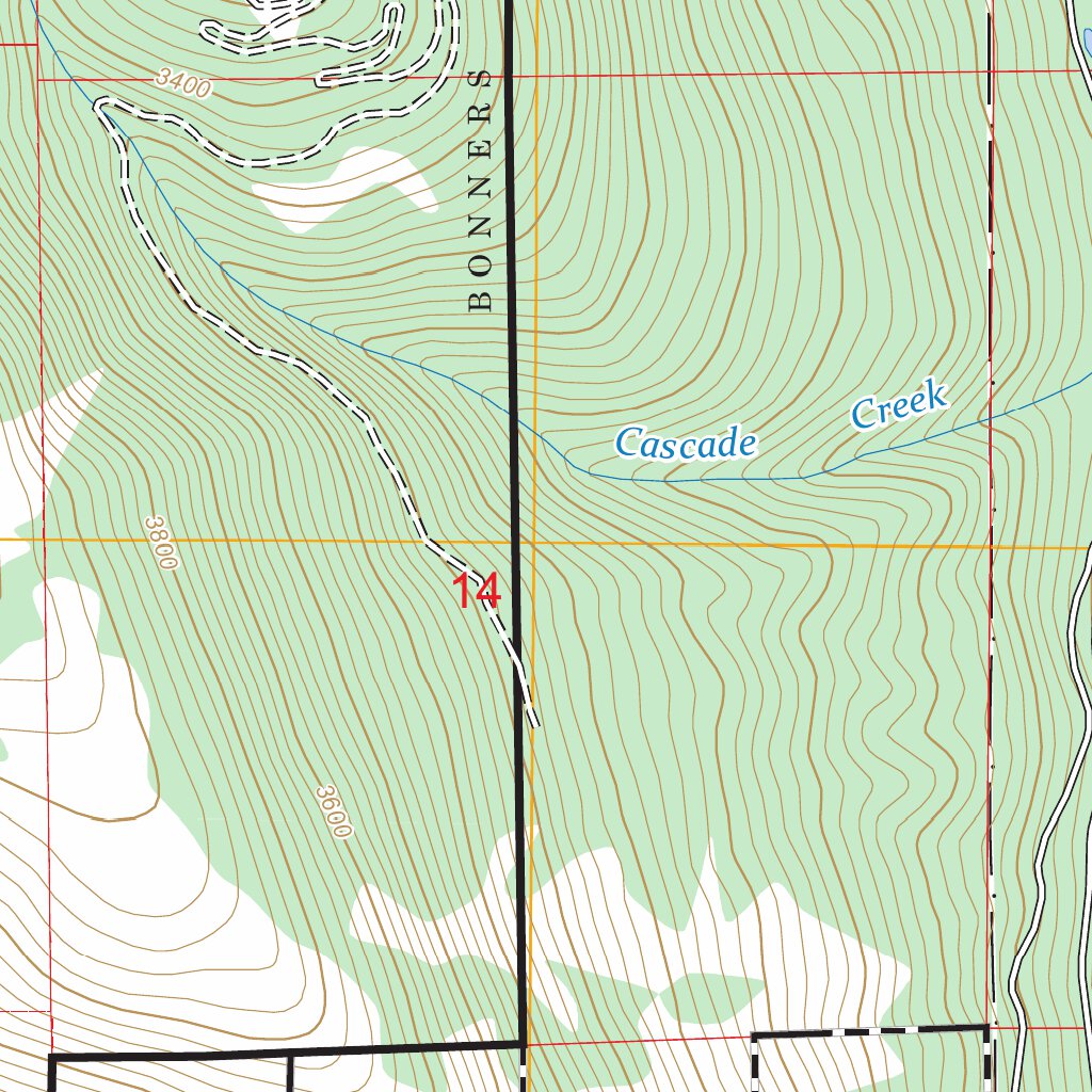 Moravia, ID FSTopo Map by US Forest Service - Topo | Avenza Maps