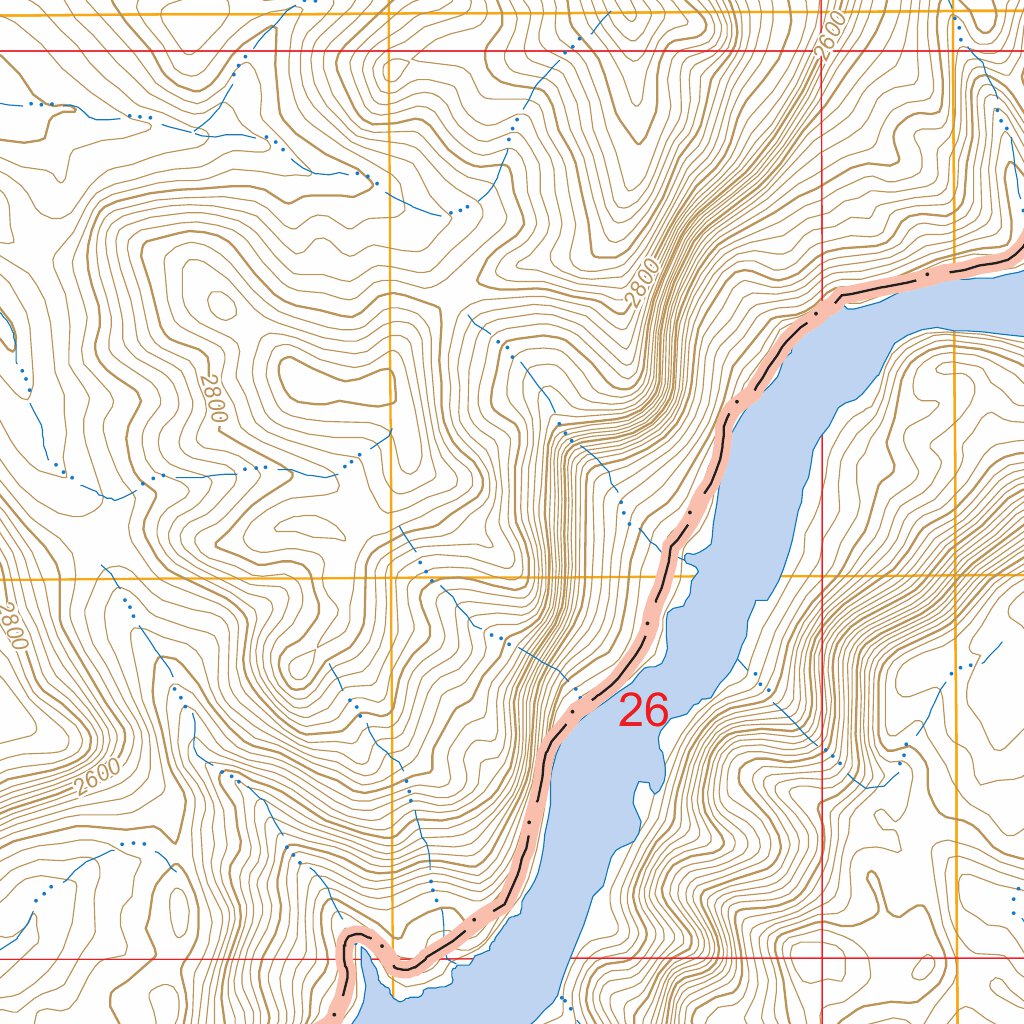 Mormon Flat Dam, AZ FSTopo Map by US Forest Service - Topo | Avenza Maps