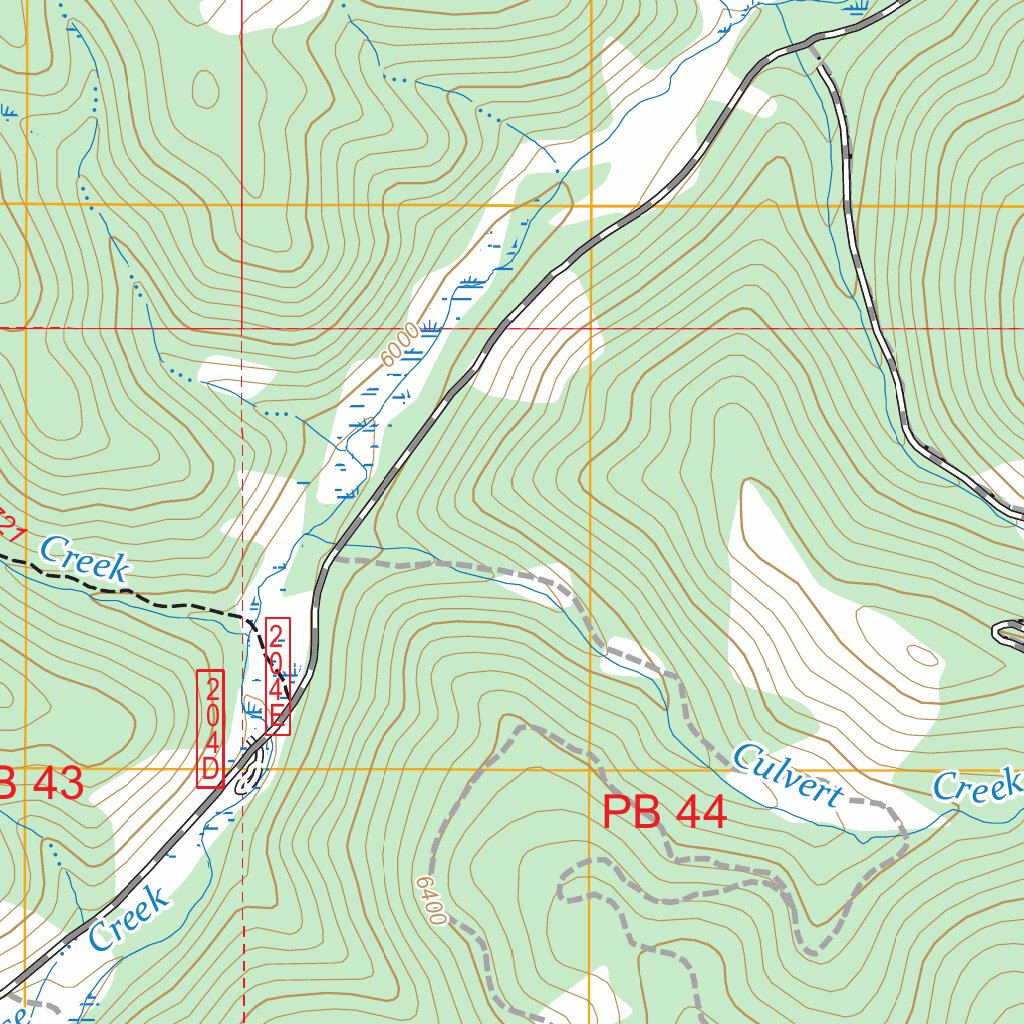 Moose Mountain, MT FSTopo Map by US Forest Service - Topo | Avenza Maps