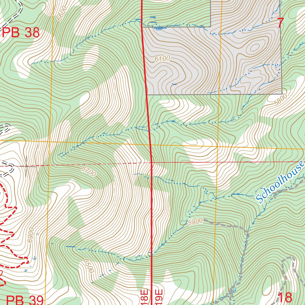 Morgan Butte, OR FSTopo Map by US Forest Service - Topo | Avenza Maps