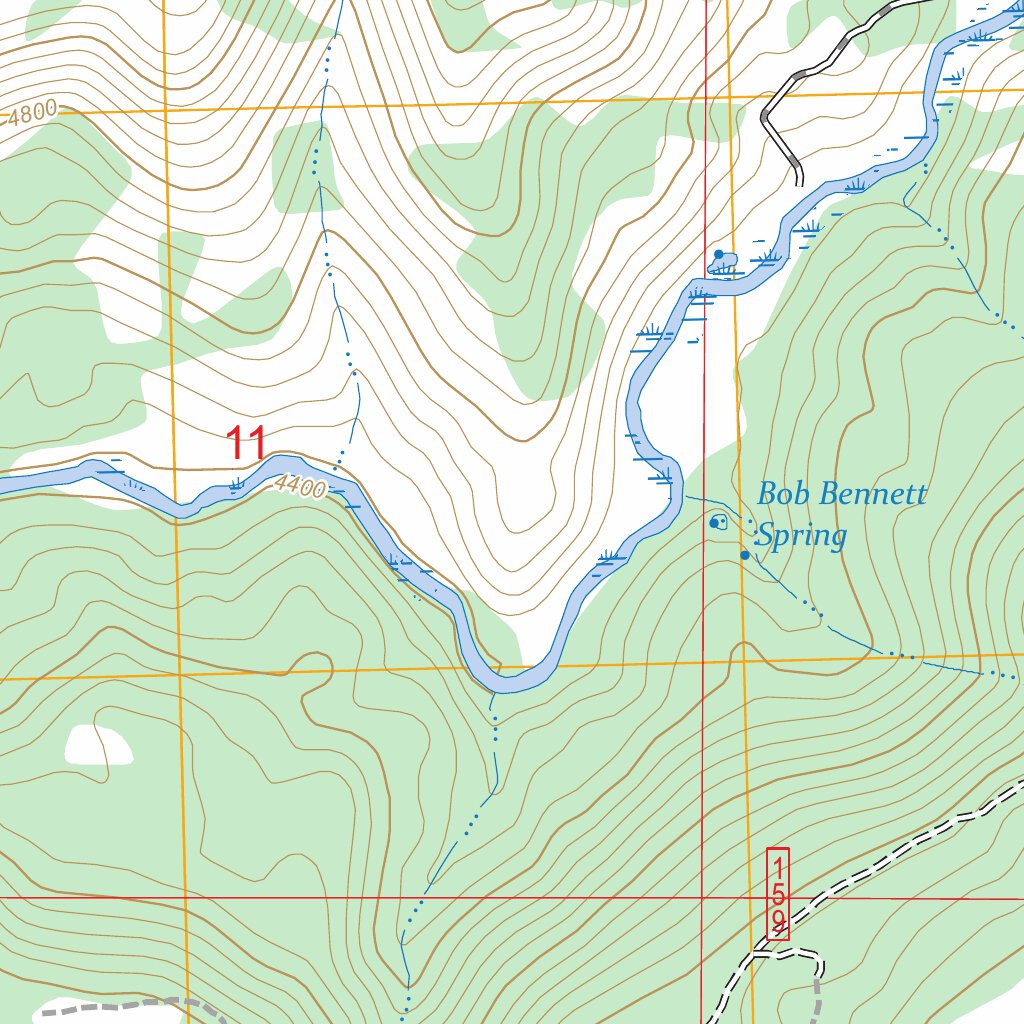 Mosquito Flat, OR FSTopo Map by US Forest Service - Topo | Avenza Maps