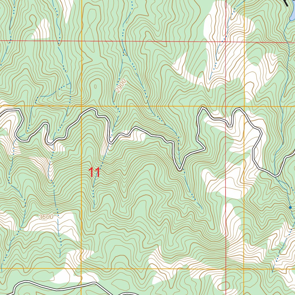 Moscow Mountain, ID FSTopo Map by US Forest Service - Topo | Avenza Maps