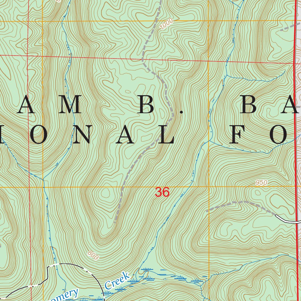 Moulton, AL FSTopo Map by US Forest Service - Topo | Avenza Maps