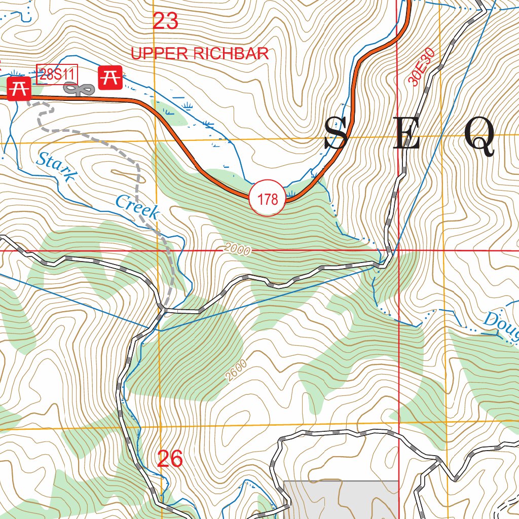 Mount Adelaide, CA FSTopo Map by US Forest Service - Topo | Avenza Maps
