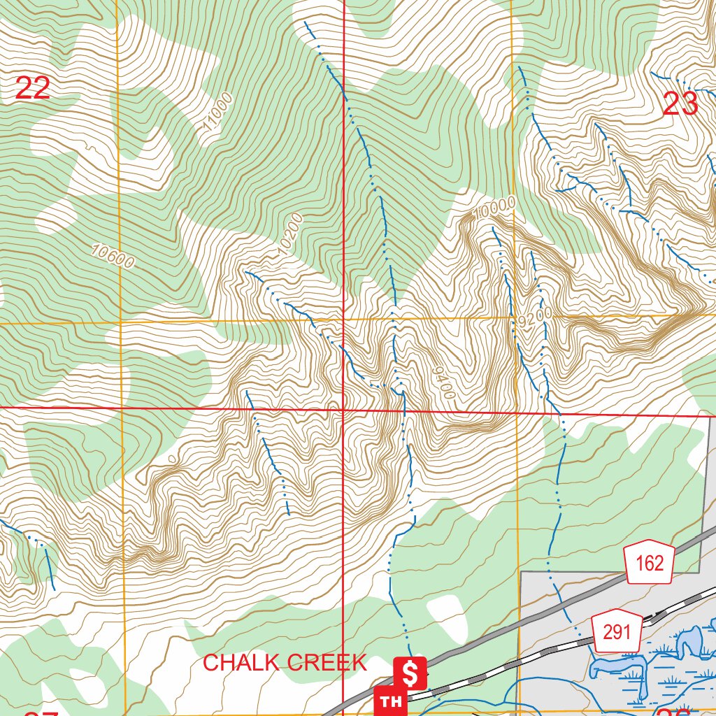 Mount Antero, CO FSTopo Map by US Forest Service - Topo | Avenza Maps