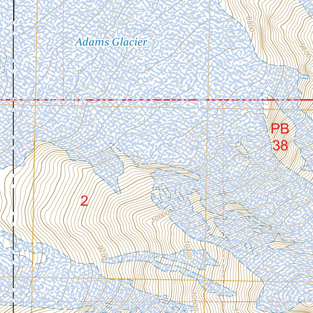 Mount Adams West, WA FSTopo Map by US Forest Service - Topo | Avenza Maps