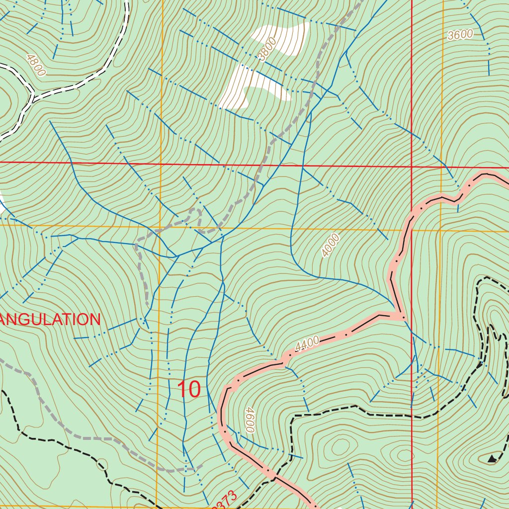 Mount Bruno, OR FSTopo Map by US Forest Service - Topo | Avenza Maps
