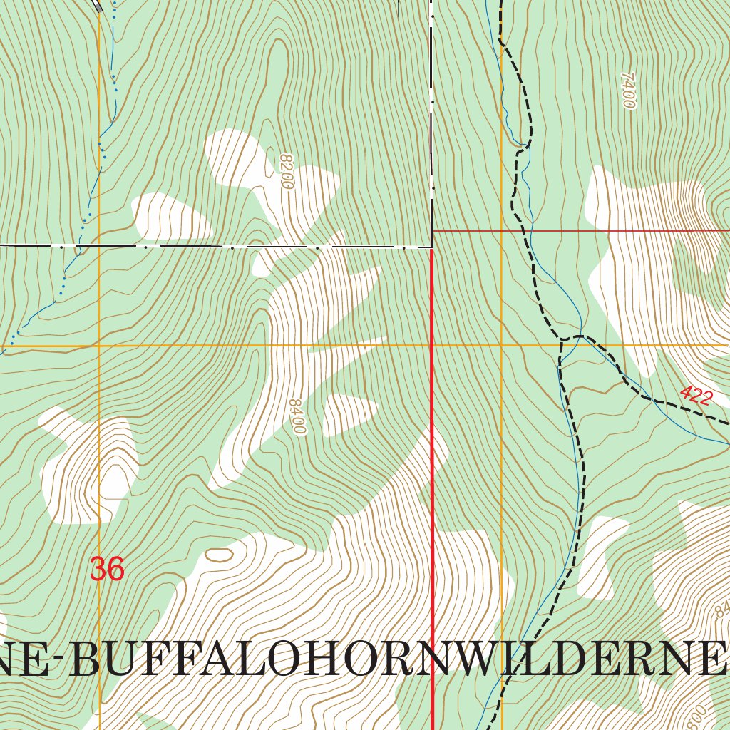 Mount Blackmore, MT FSTopo Map by US Forest Service - Topo | Avenza Maps