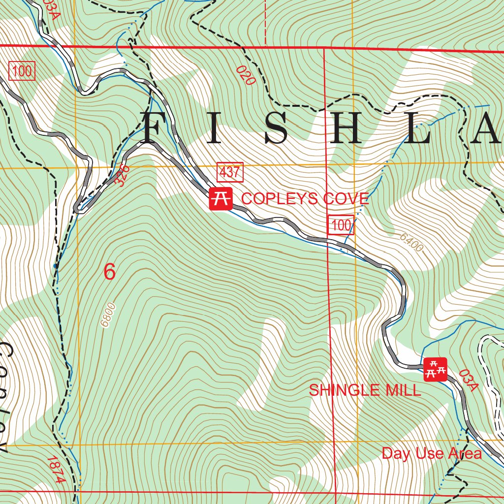 Mount Catherine, UT FSTopo Map by US Forest Service - Topo | Avenza Maps