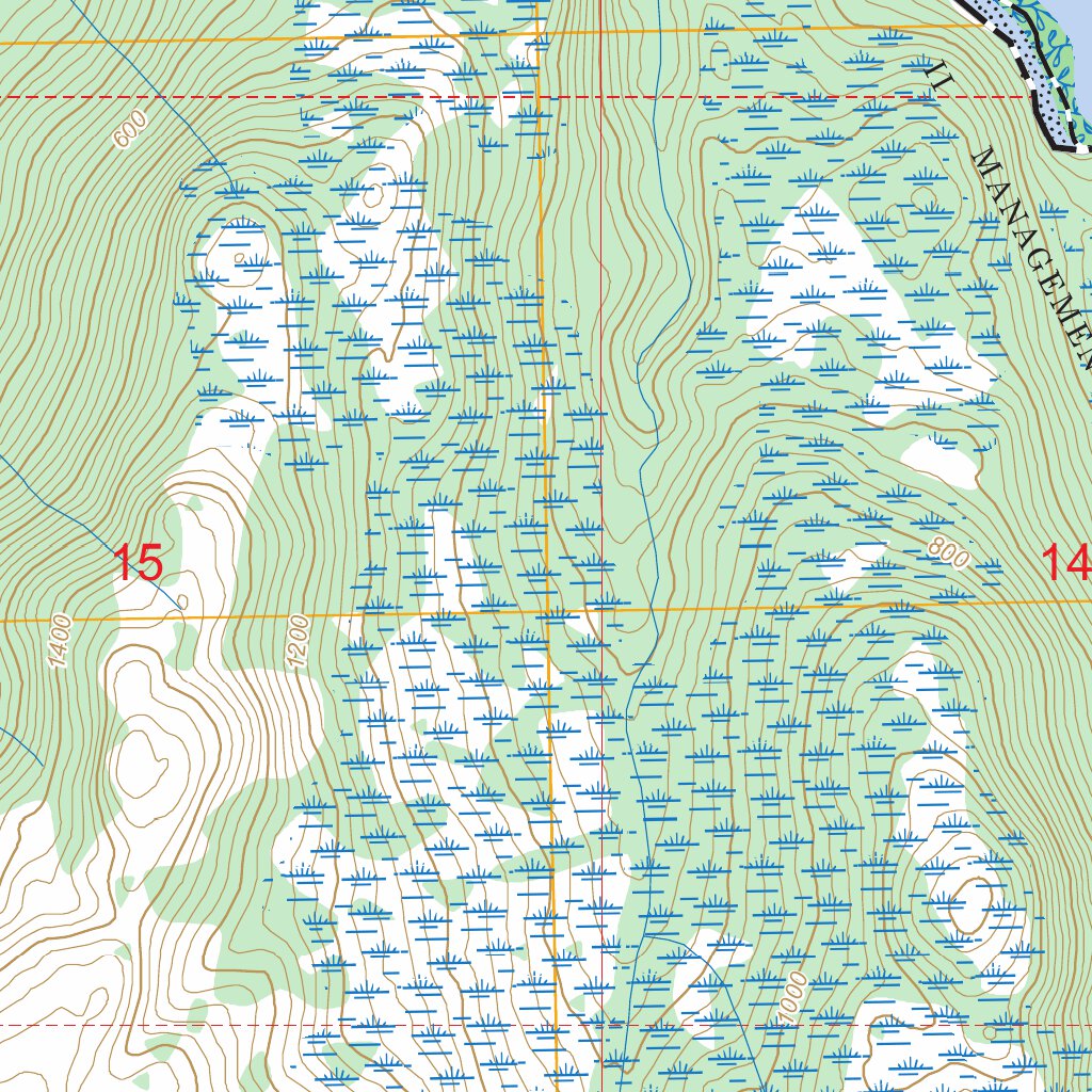 Mount Fairweather A-1 NW, AK FSTopo Map by US Forest Service - Topo ...