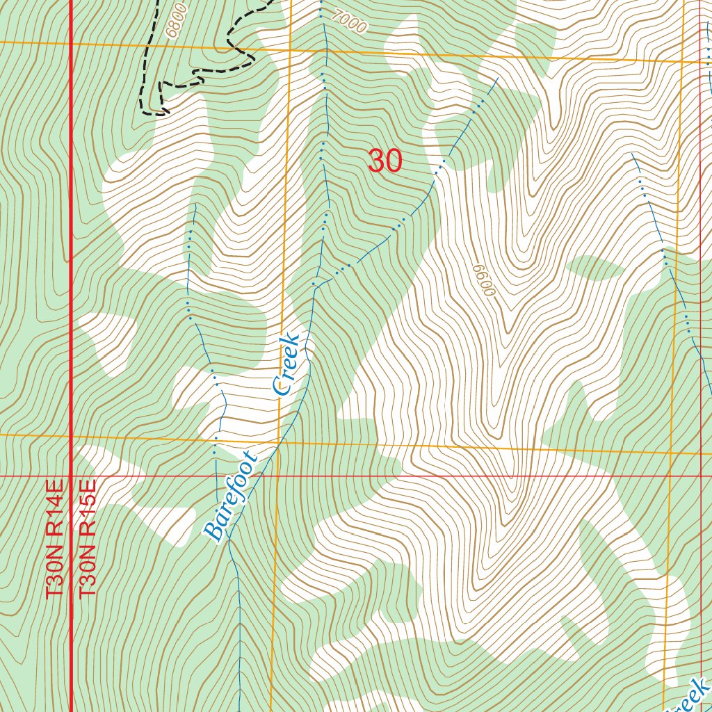 Mount George, ID FSTopo Map by US Forest Service - Topo | Avenza Maps