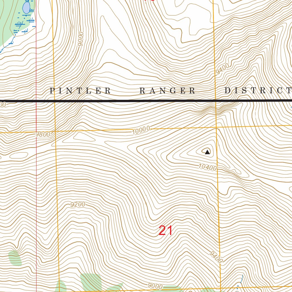 Mount Haggin, MT FSTopo Map by US Forest Service - Topo | Avenza Maps