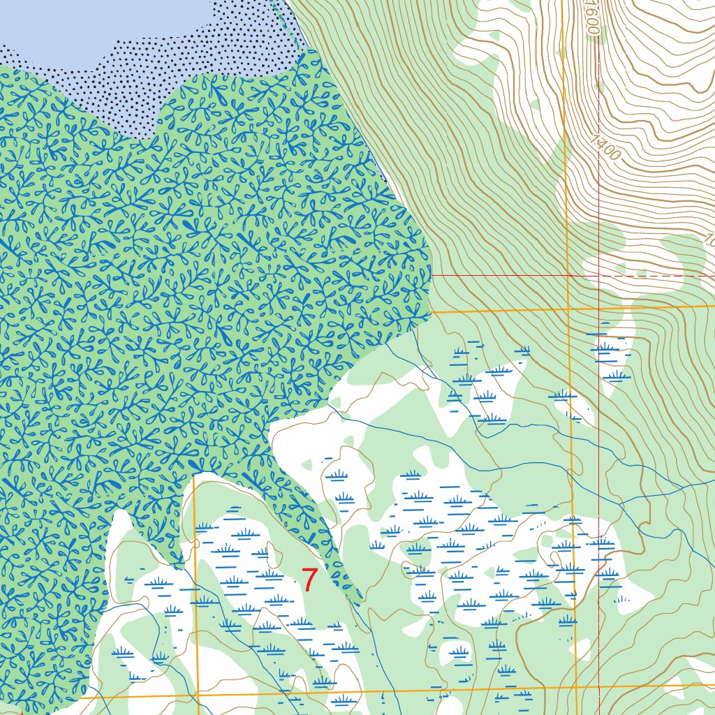 Mount Fairweather B-2 SE, AK FSTopo Map by US Forest Service - Topo ...