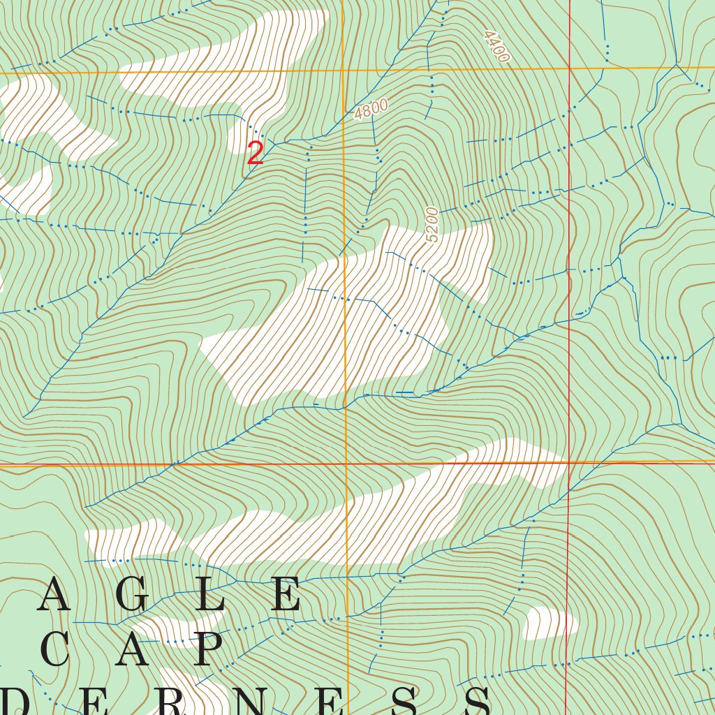 Mount Fanny, OR FSTopo Map by US Forest Service - Topo | Avenza Maps