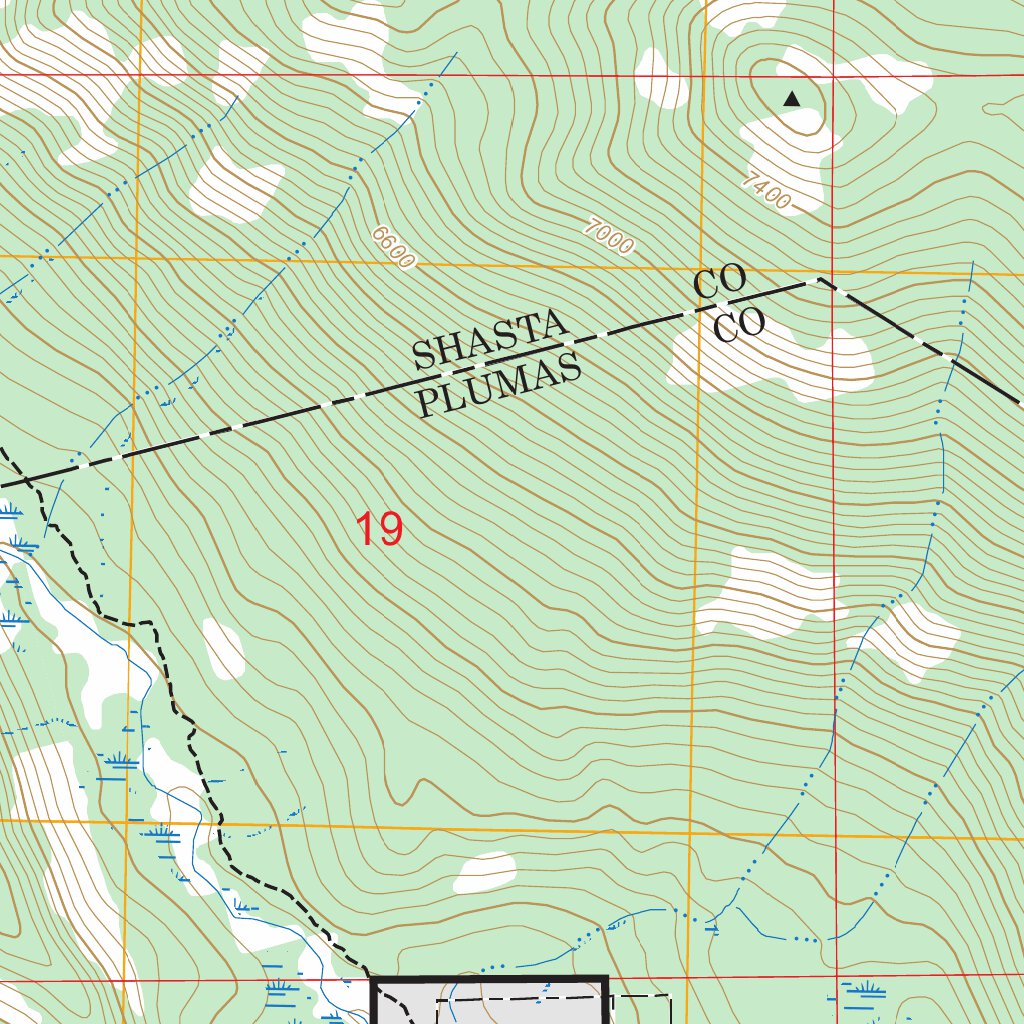 Mount Harkness, CA FSTopo Map by US Forest Service - Topo | Avenza Maps