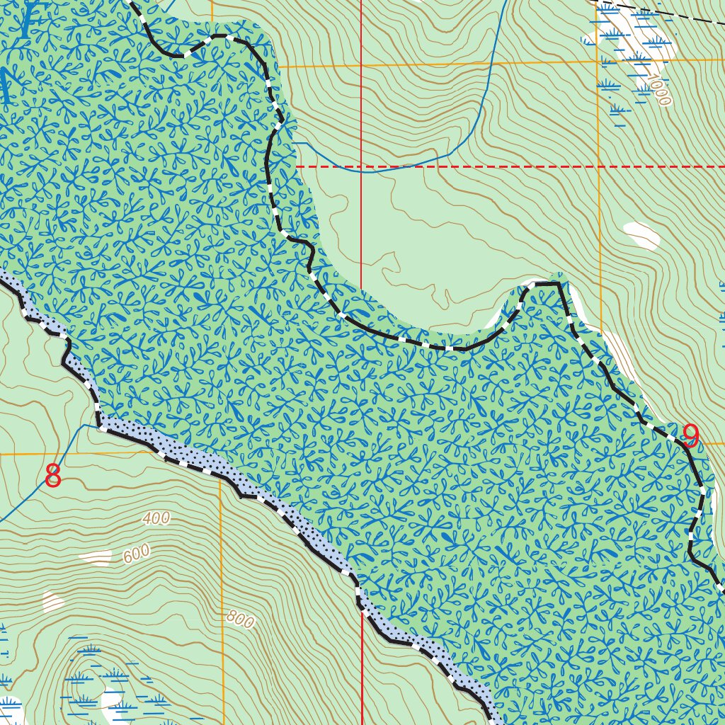 Mount Fairweather A-1 SE, AK FSTopo Map by US Forest Service - Topo ...