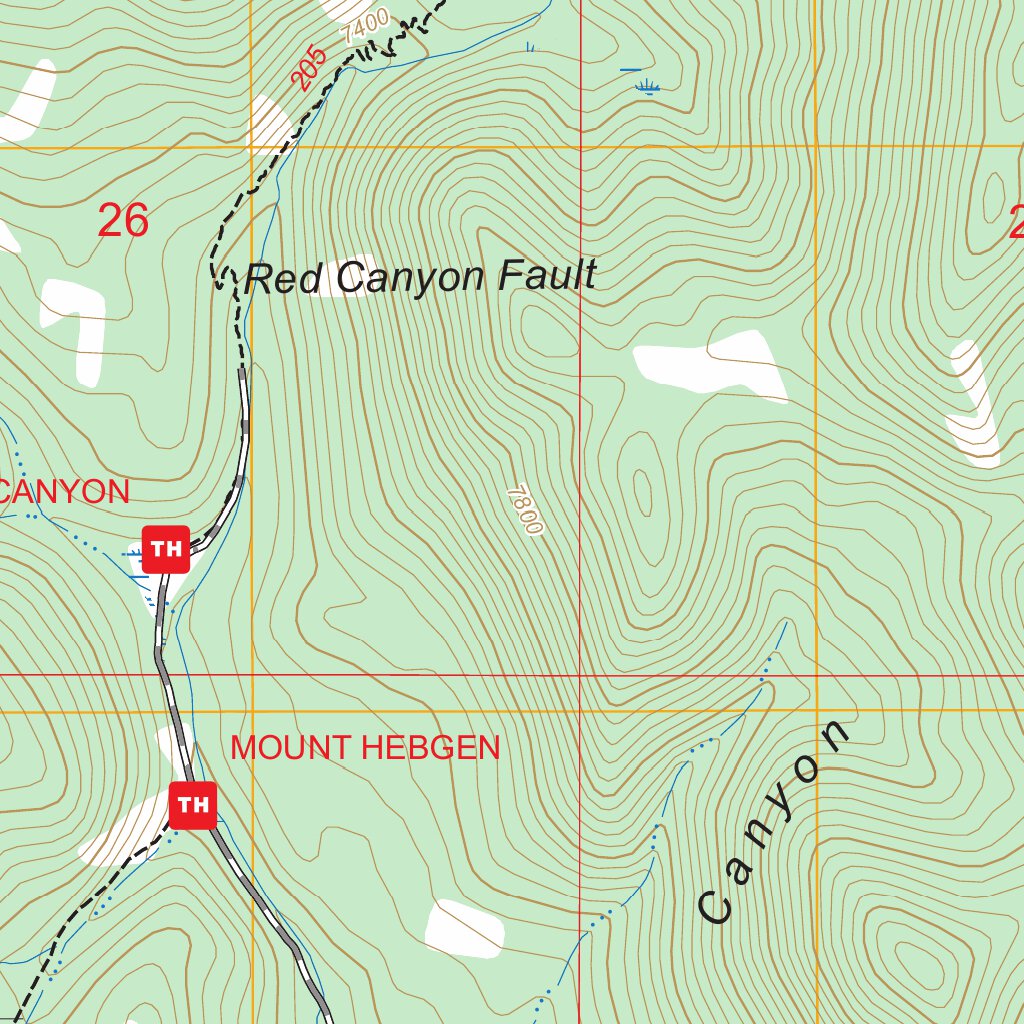 Mount Hebgen, MT FSTopo Map by US Forest Service - Topo | Avenza Maps