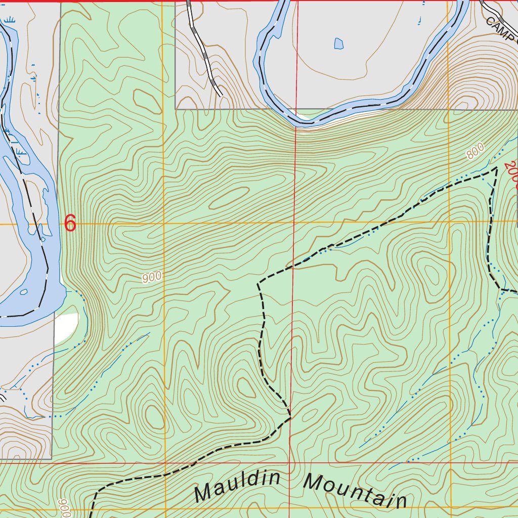 Mount Ida, AR FSTopo Map by US Forest Service - Topo | Avenza Maps