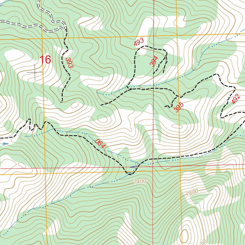 Mount Jackson, CA FSTopo Map by US Forest Service - Topo | Avenza Maps