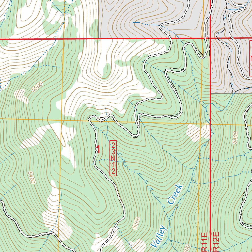 Mount Ingalls, CA FSTopo Map by US Forest Service - Topo | Avenza Maps