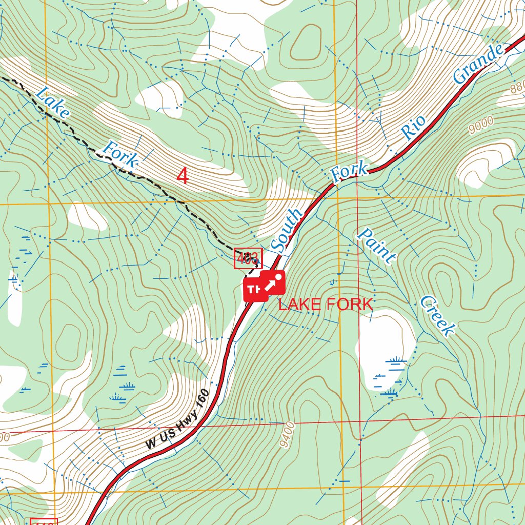Mount Hope, CO FSTopo Map by US Forest Service - Topo | Avenza Maps