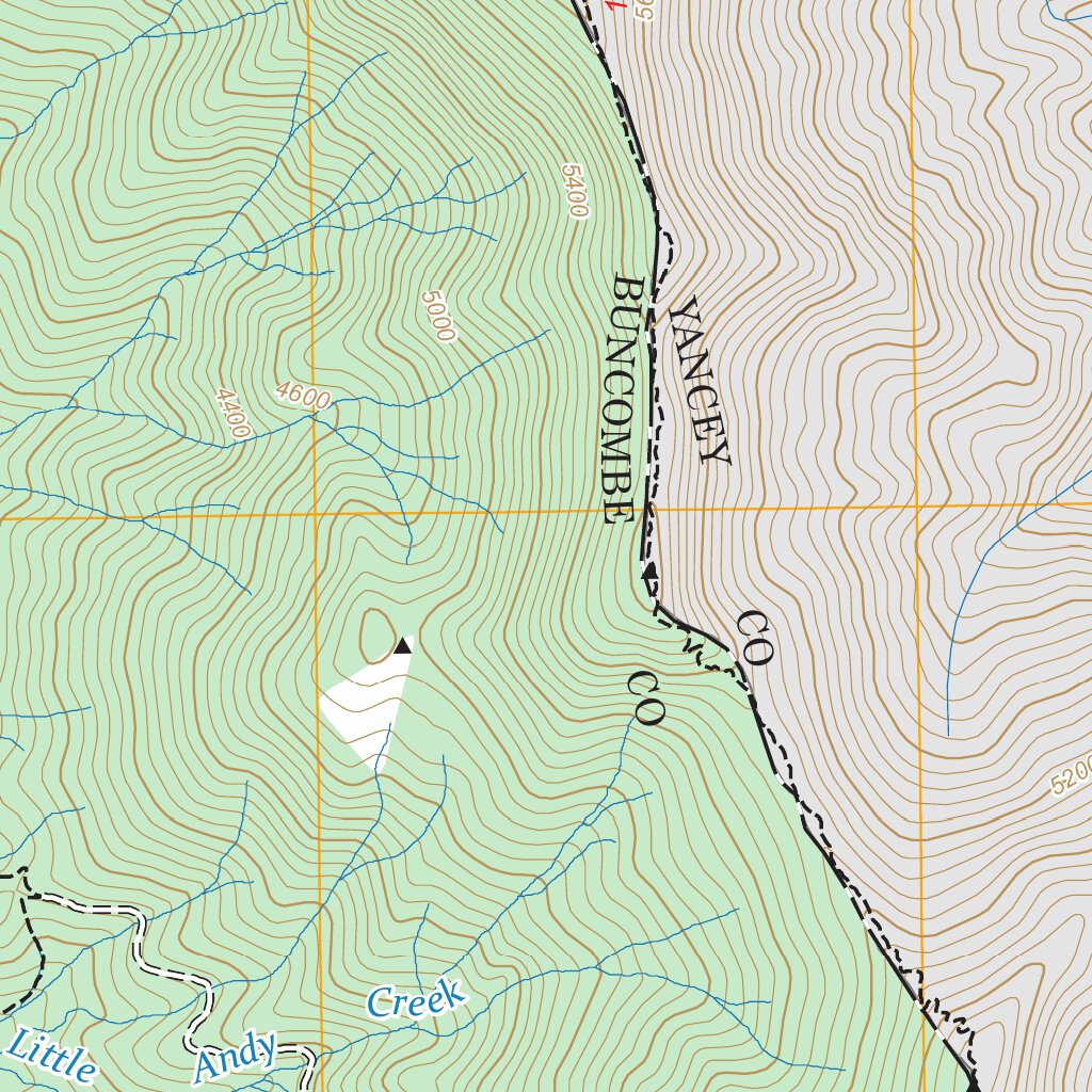 Mount Mitchell, NC FSTopo Map by US Forest Service - Topo | Avenza Maps