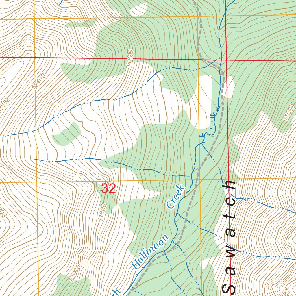 Mount Massive, CO FSTopo Map by US Forest Service - Topo | Avenza Maps