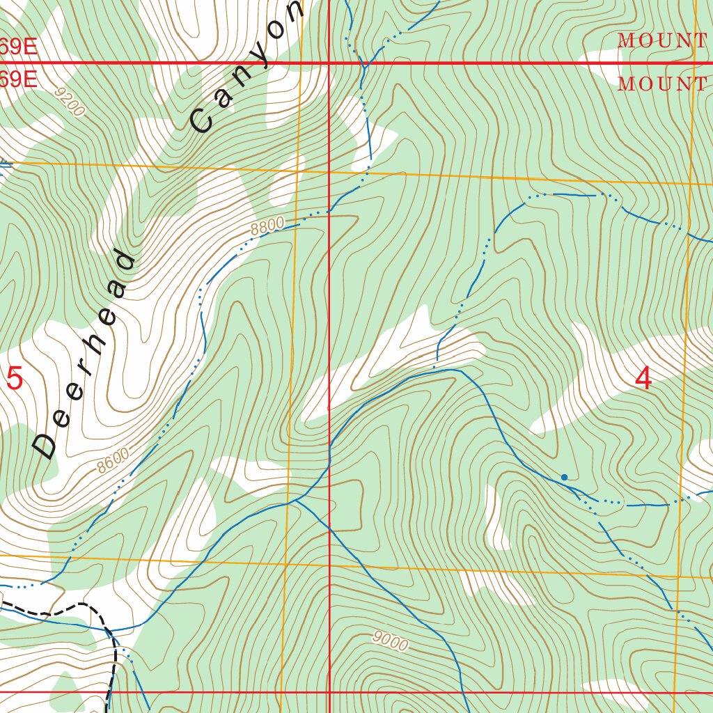 Mount Moriah, NV FSTopo Map by US Forest Service - Topo | Avenza Maps