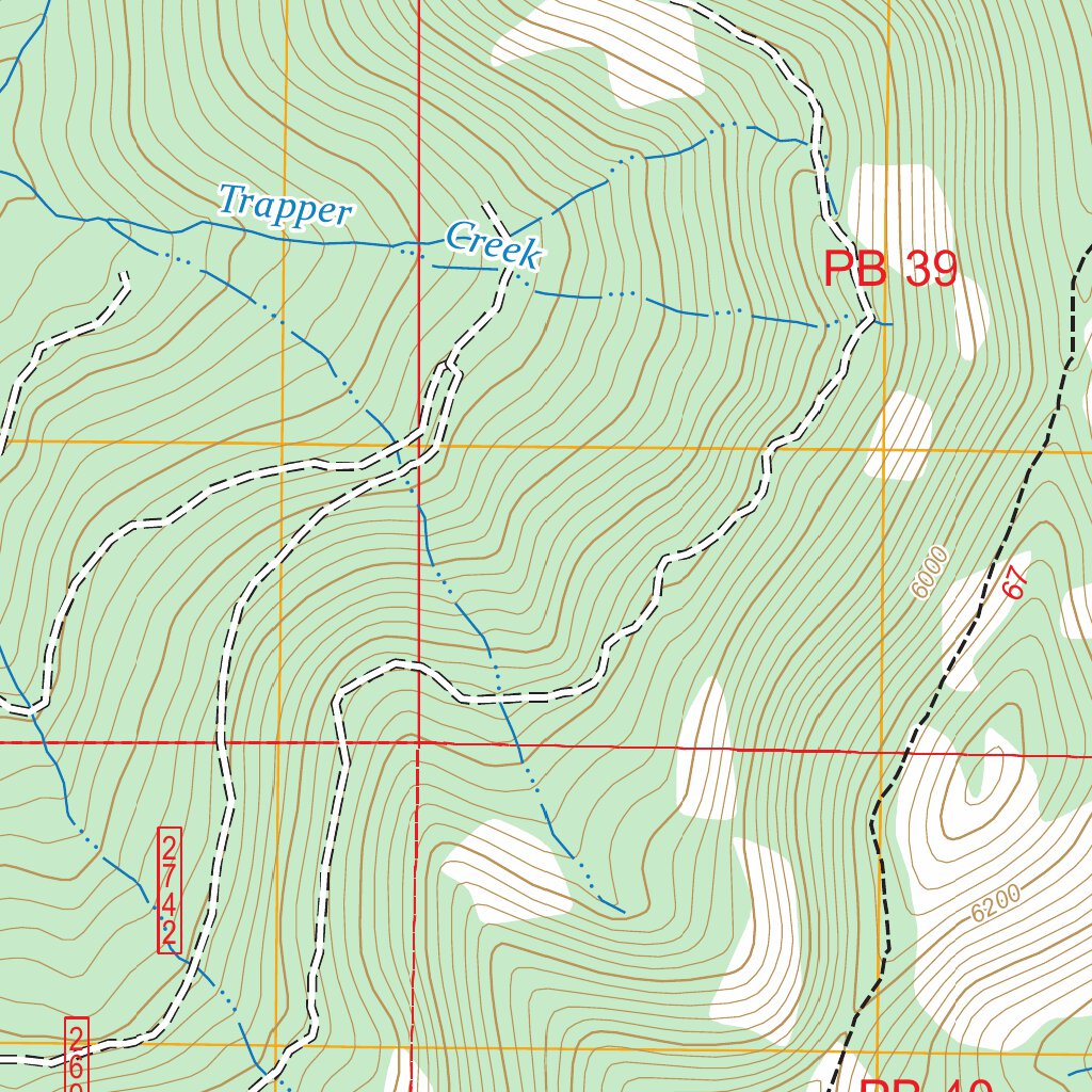 Mount Pend Oreille, ID FSTopo Map by US Forest Service - Topo | Avenza Maps