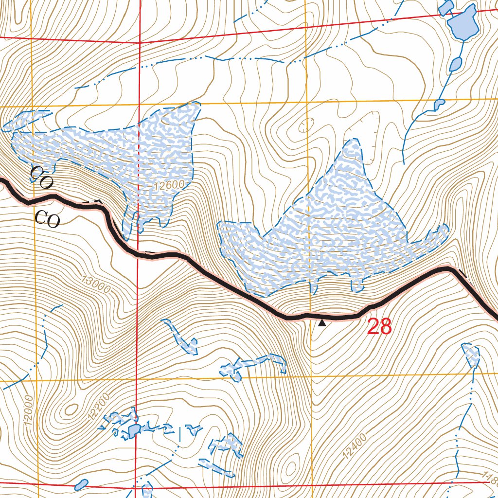 Mount Thompson, CA FSTopo Map by US Forest Service - Topo | Avenza Maps