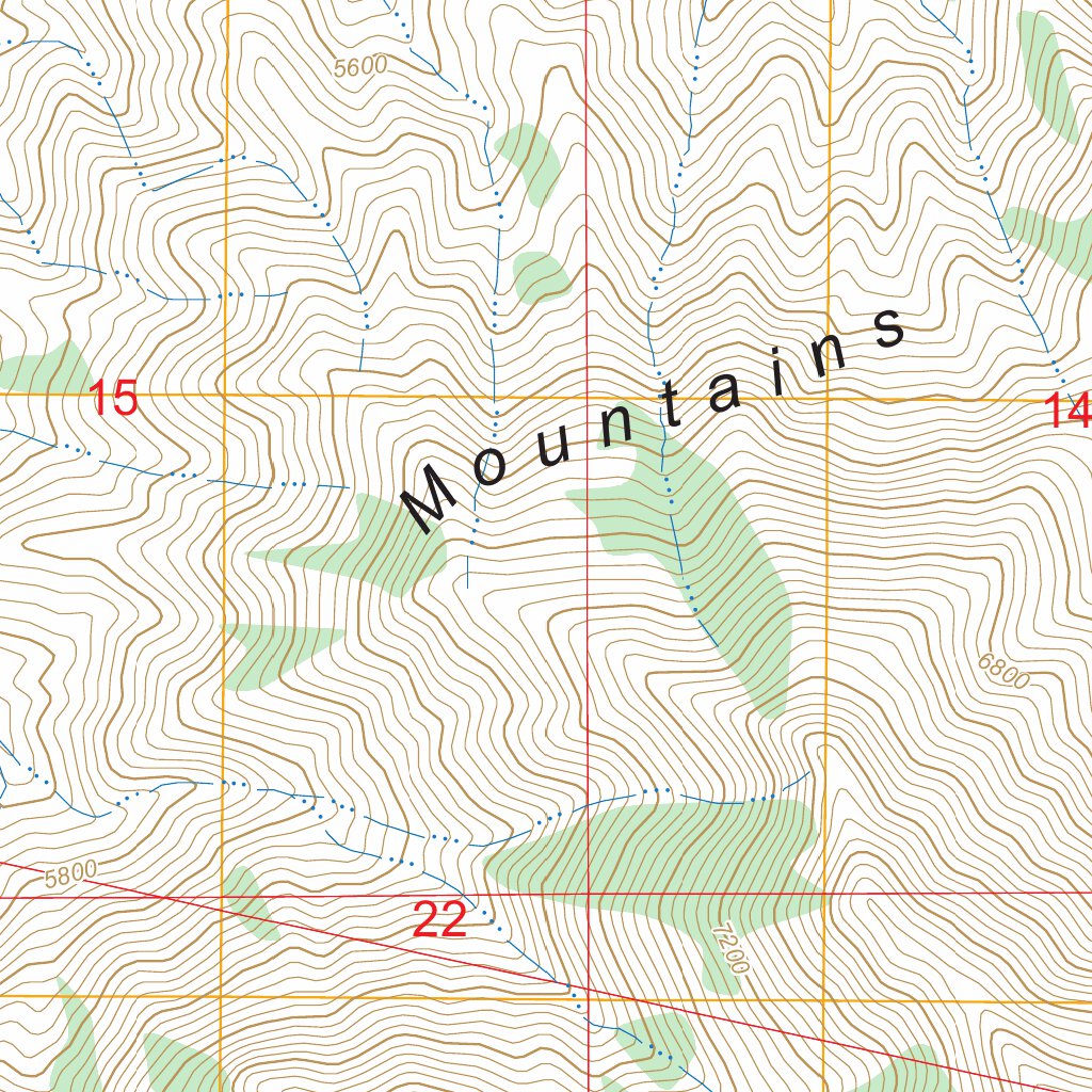 Mount Turnbull, AZ FSTopo Map by US Forest Service - Topo | Avenza Maps