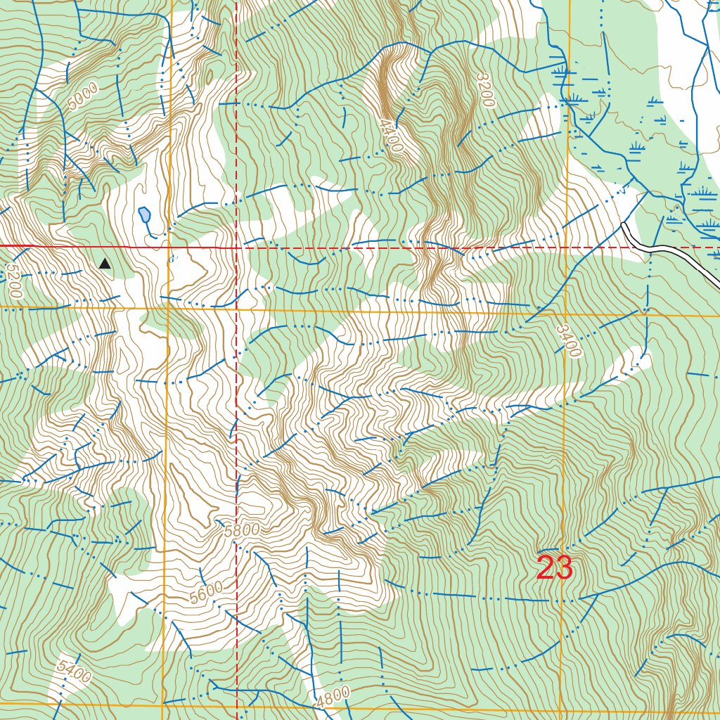 Mount Wow, WA FSTopo Map by US Forest Service - Topo | Avenza Maps