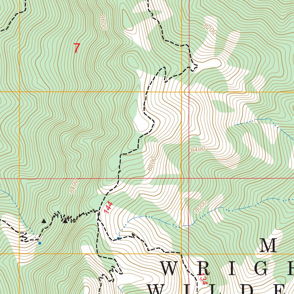 Mount Wrightson, AZ FSTopo Map by US Forest Service - Topo | Avenza Maps