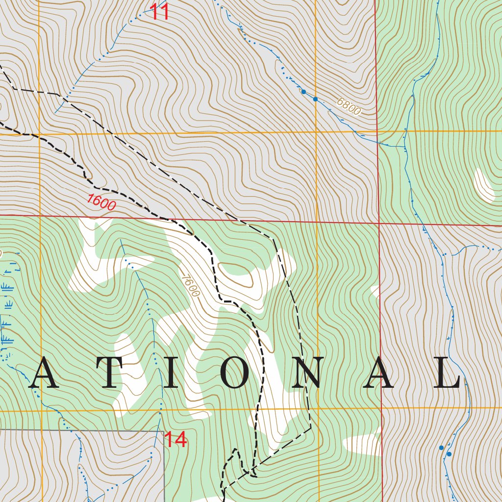 Mountain Dell, UT FSTopo Map by US Forest Service - Topo | Avenza Maps
