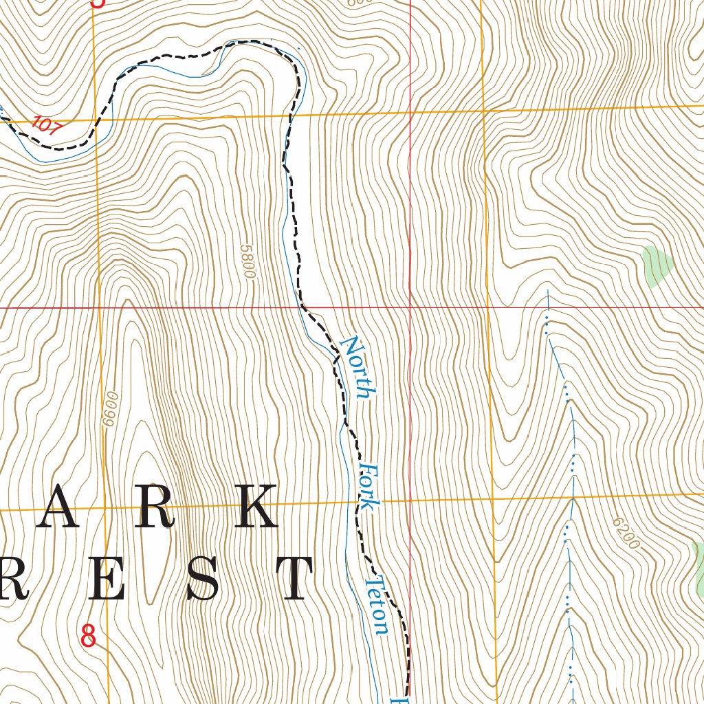 Mount Wright, MT FSTopo Map by US Forest Service - Topo | Avenza Maps