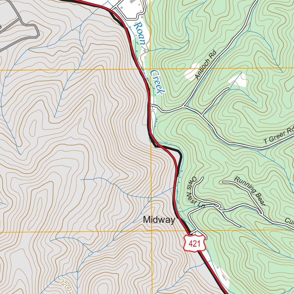 Mountain City, TN FSTopo Map by US Forest Service - Topo | Avenza Maps