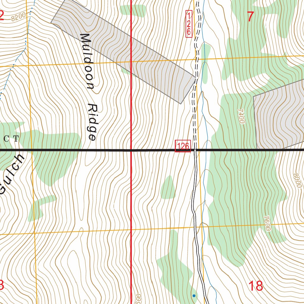 Muldoon, ID FSTopo Map by US Forest Service - Topo | Avenza Maps
