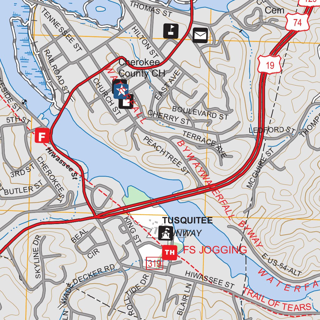 Murphy, NC FSTopo Map by US Forest Service - Topo | Avenza Maps