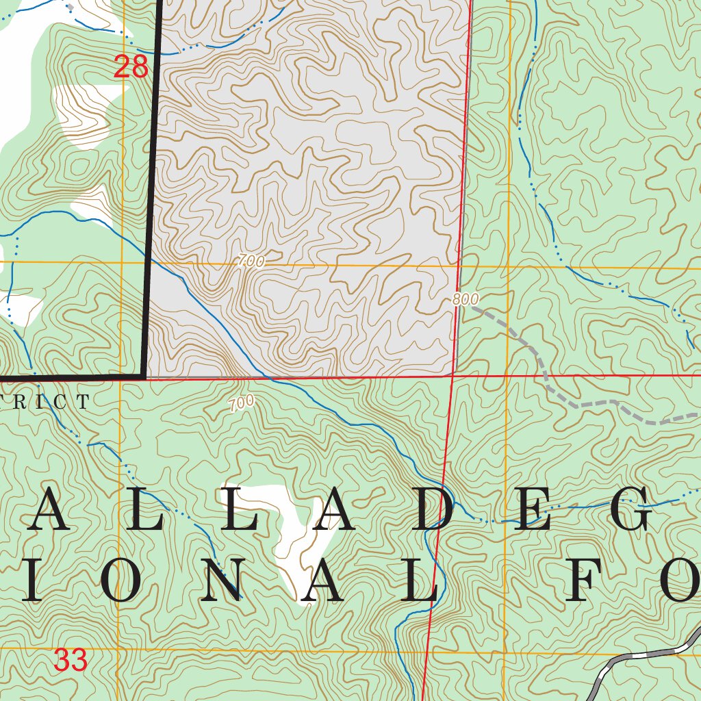 Munford, AL FSTopo Map by US Forest Service - Topo | Avenza Maps