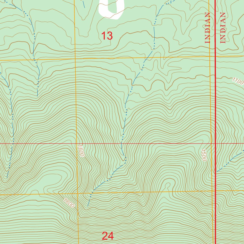 Muse, OK FSTopo Map by US Forest Service - Topo | Avenza Maps